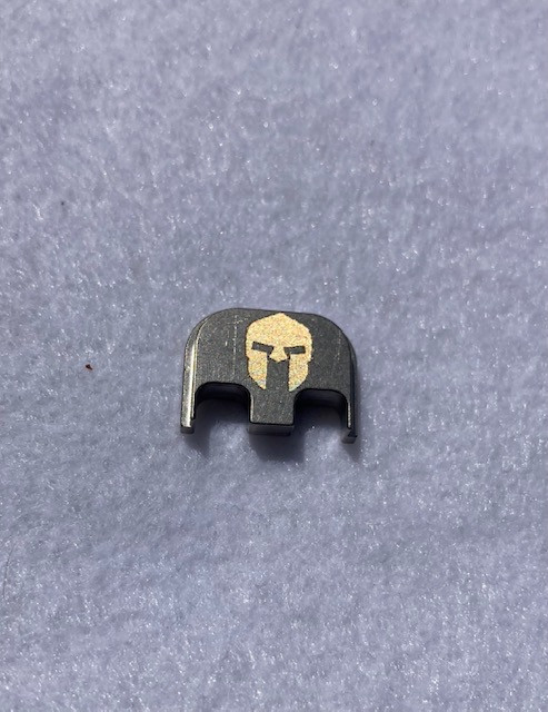 GUN ACCESSORIES - GLOCK PLATES - GLOCK 1-5 BACK PLATE TITANIUM ...