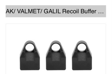 AK 47 AK74 / VALMET/ GALIL Recoil Buffer 3 pack - GLOCKPLATES
