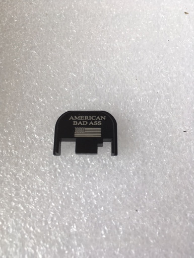 AMERICAN BAD ASS Backplate to fit GEN 1-5 - GLOCKPLATES