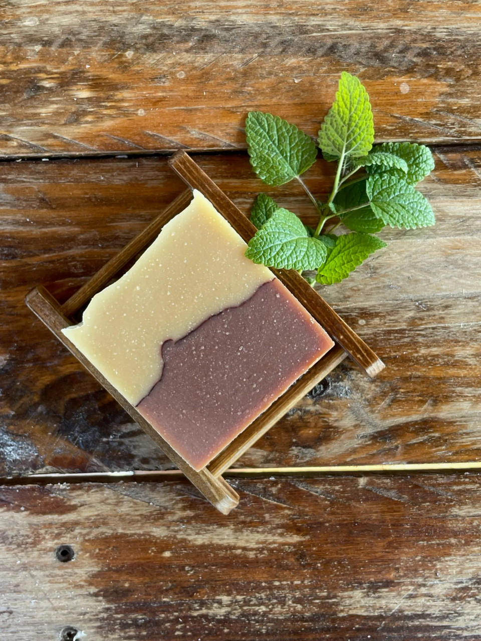 Homely Hen's Tallow Milk Chocolate Milk Soap - Hasselmann Family Farm