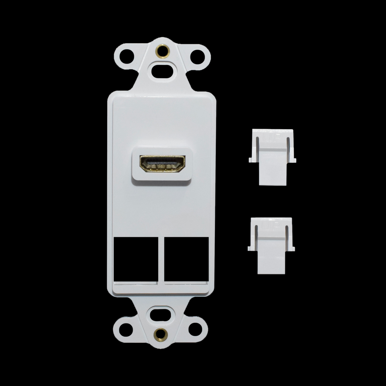 Keystone Decora Insert Two Keystone One HDMI Weltron