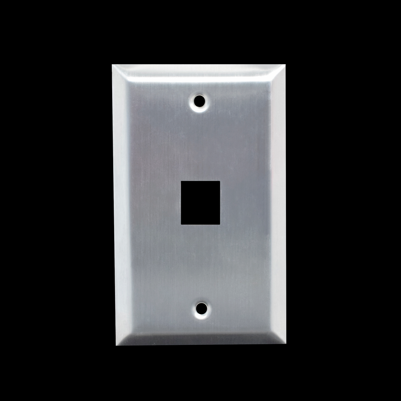 Stainless Steel Single Gang Keystone Plates Weltron