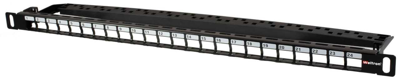 High Density Rear Load Blank Patch Panel Weltron