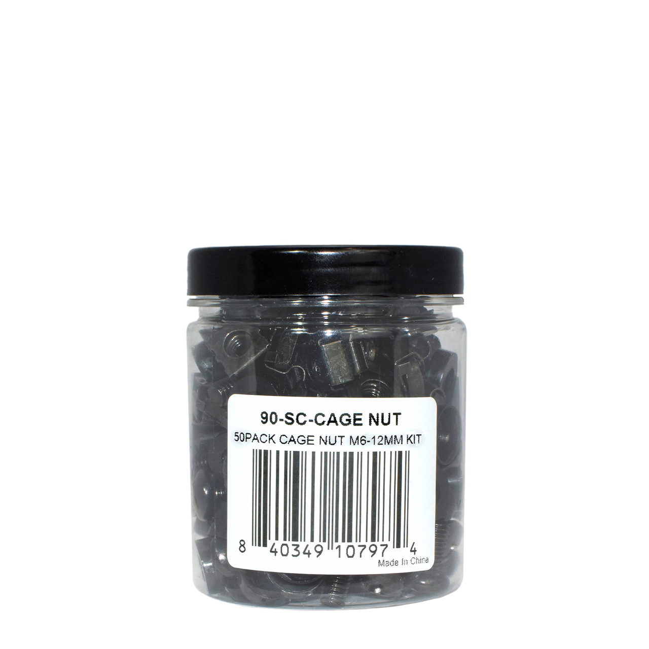 90-SC-CAGE NUT , CAGE NUT M6-12MM KIT, Weltron