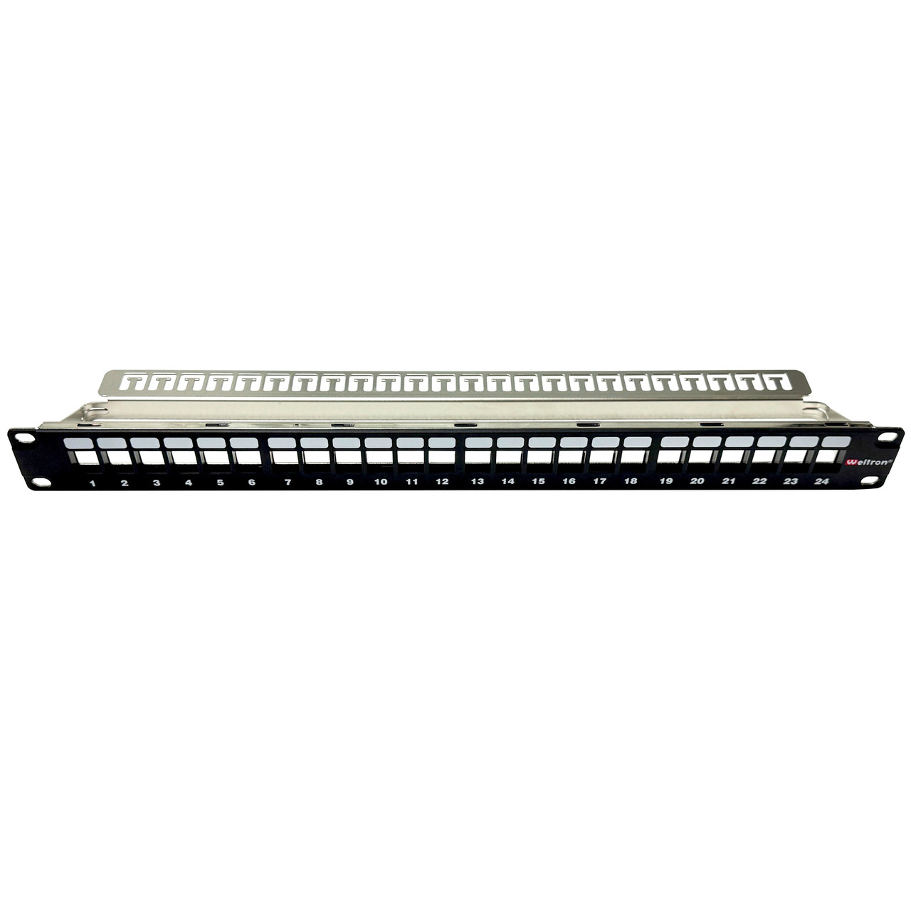 Rear Load Blank Shielded Patch Panel 24RU | High-Density Network Management