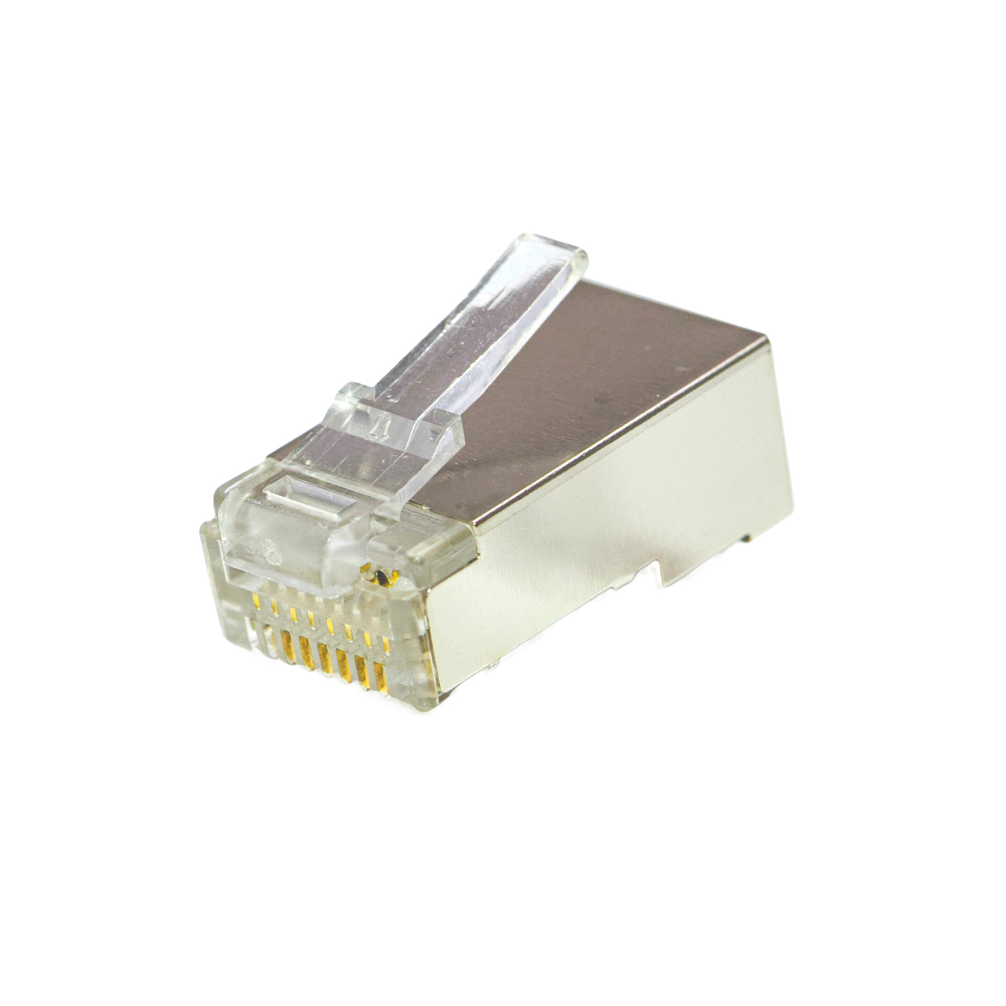 44-751-8C6SH ,RJ-45, 8P8C Cat6 Shielded Mod Plug with No Loading Bar ...