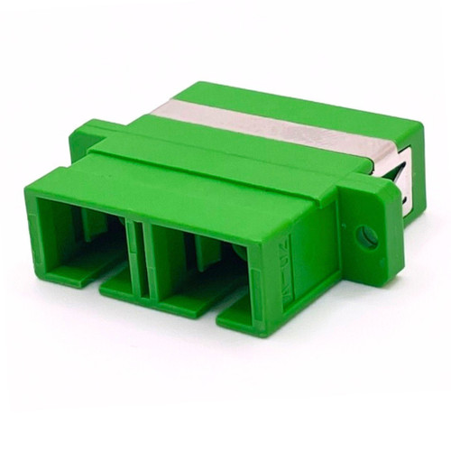 SC/APC Duplex OS2 Single Mode Fiber Optic Coupler with Flange - High ...