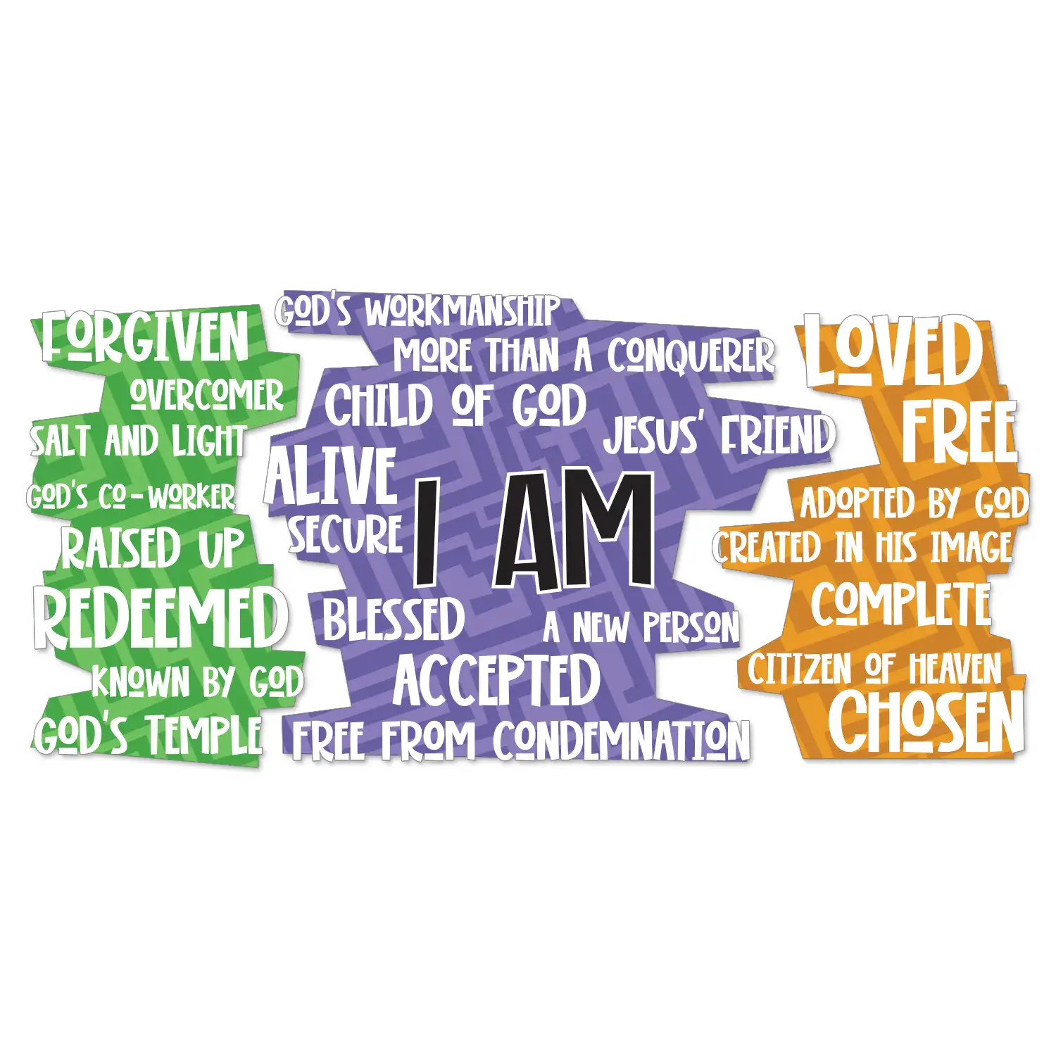 Wall Decals - Word Cloud Decals - Creative For Kids, Inc