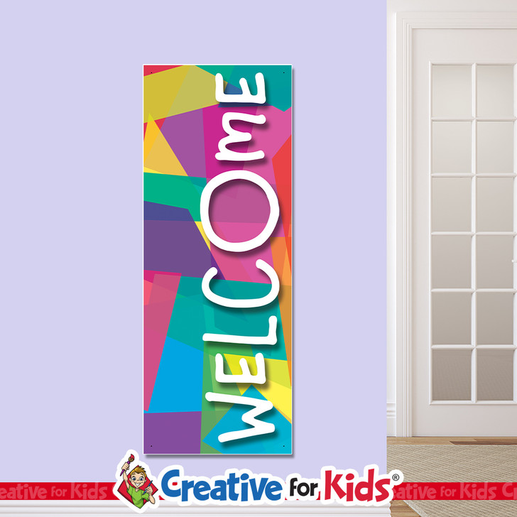 Welcome Banner Vertical