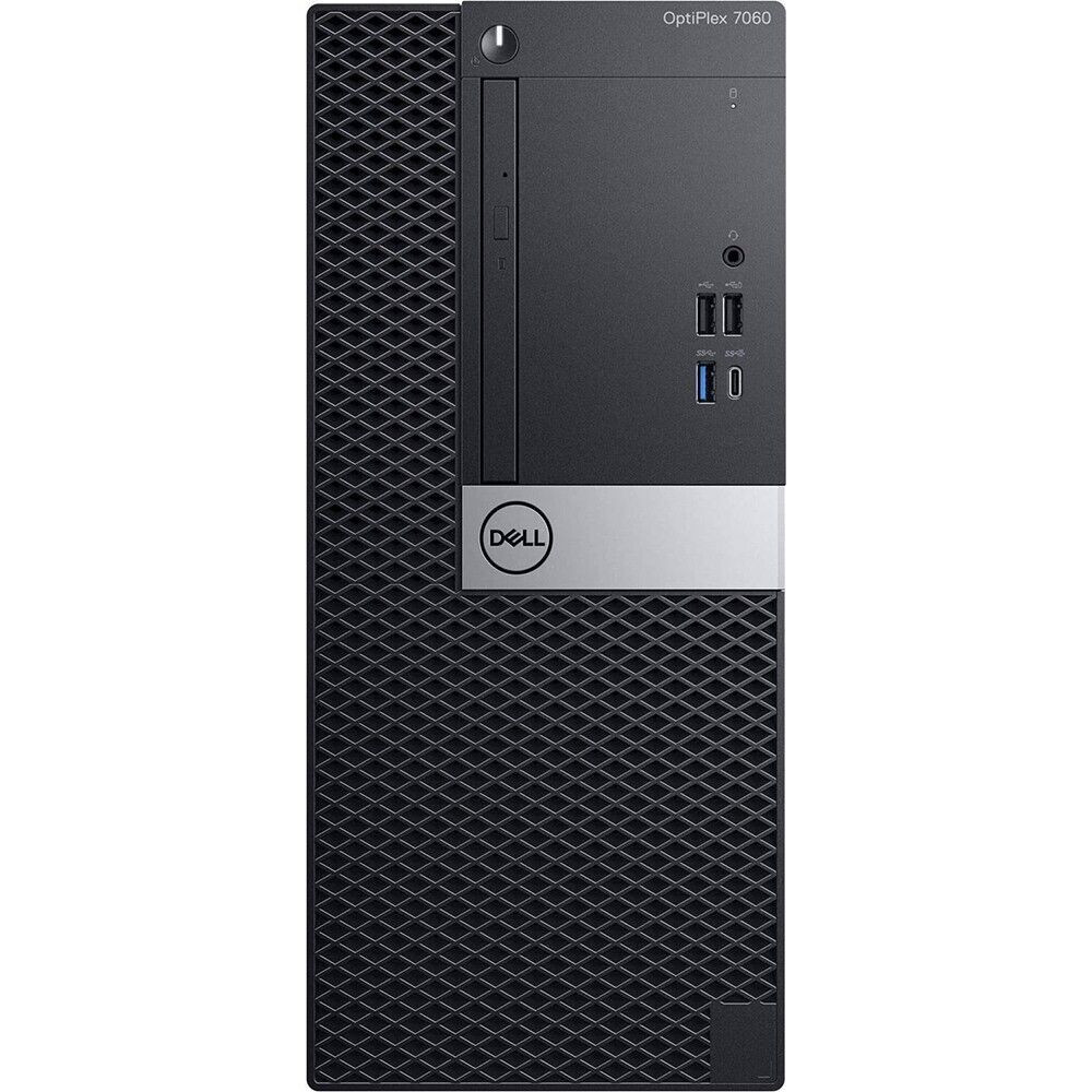 Dell OptiPlex 7060 Tower Desktop Computer Core i5 8th gen 16GB Memory ...