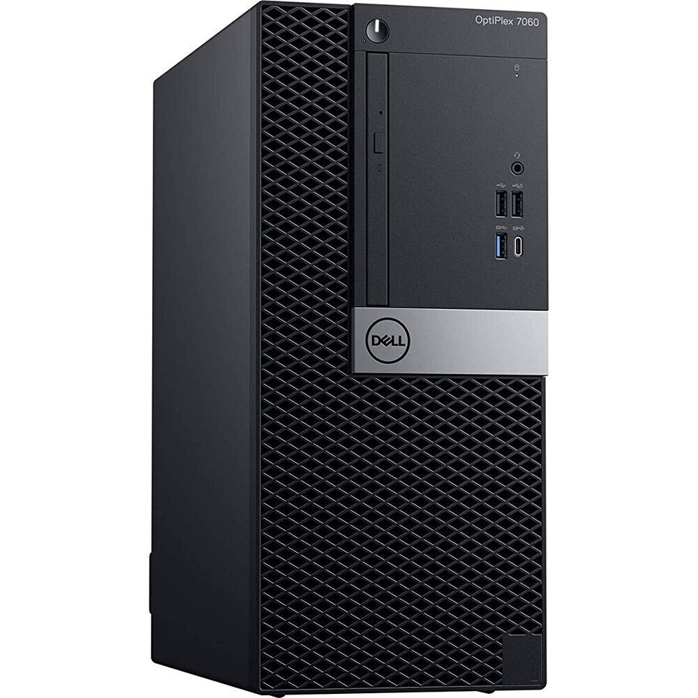 Dell OptiPlex 7060 Tower Desktop Computer Core i5 8th gen 16GB Memory ...