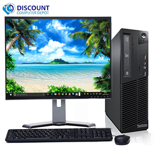 Fast Lenovo M92P Windows 10 Desktop Computer Core i5 Tower 3.2GHz PC ...