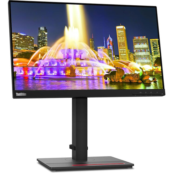Lenovo 22in Monitor T22i Full HD 1920x1080 16:9 Slim Bezel Desktop ...