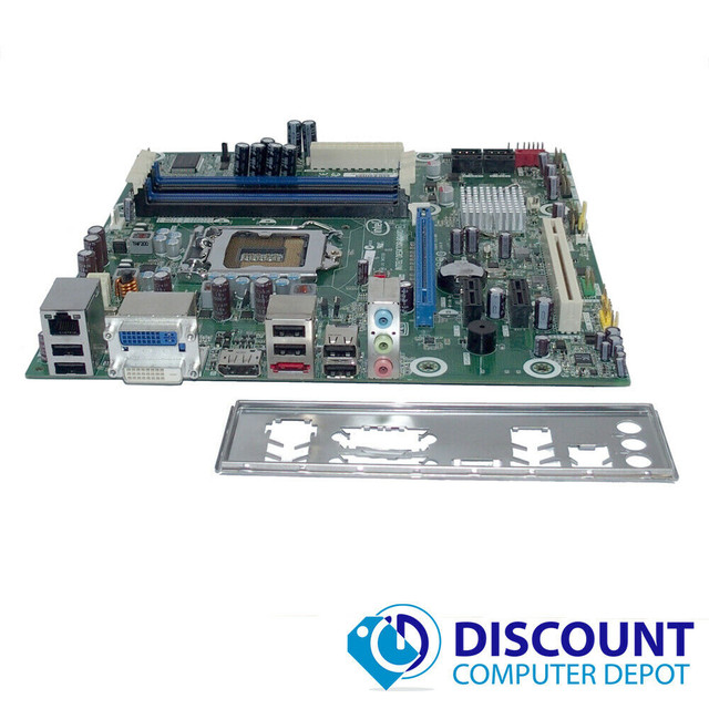 Intel Motherboard DQ57TM E70931-303 w/ CPU Fan & I/O Shield DDR3 SDRAM