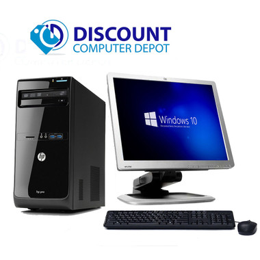 cPC Assy HP Pro 3400 i3 3.4 4GB 250GB DVD-ROM Win10-Home wifi key, mice ...