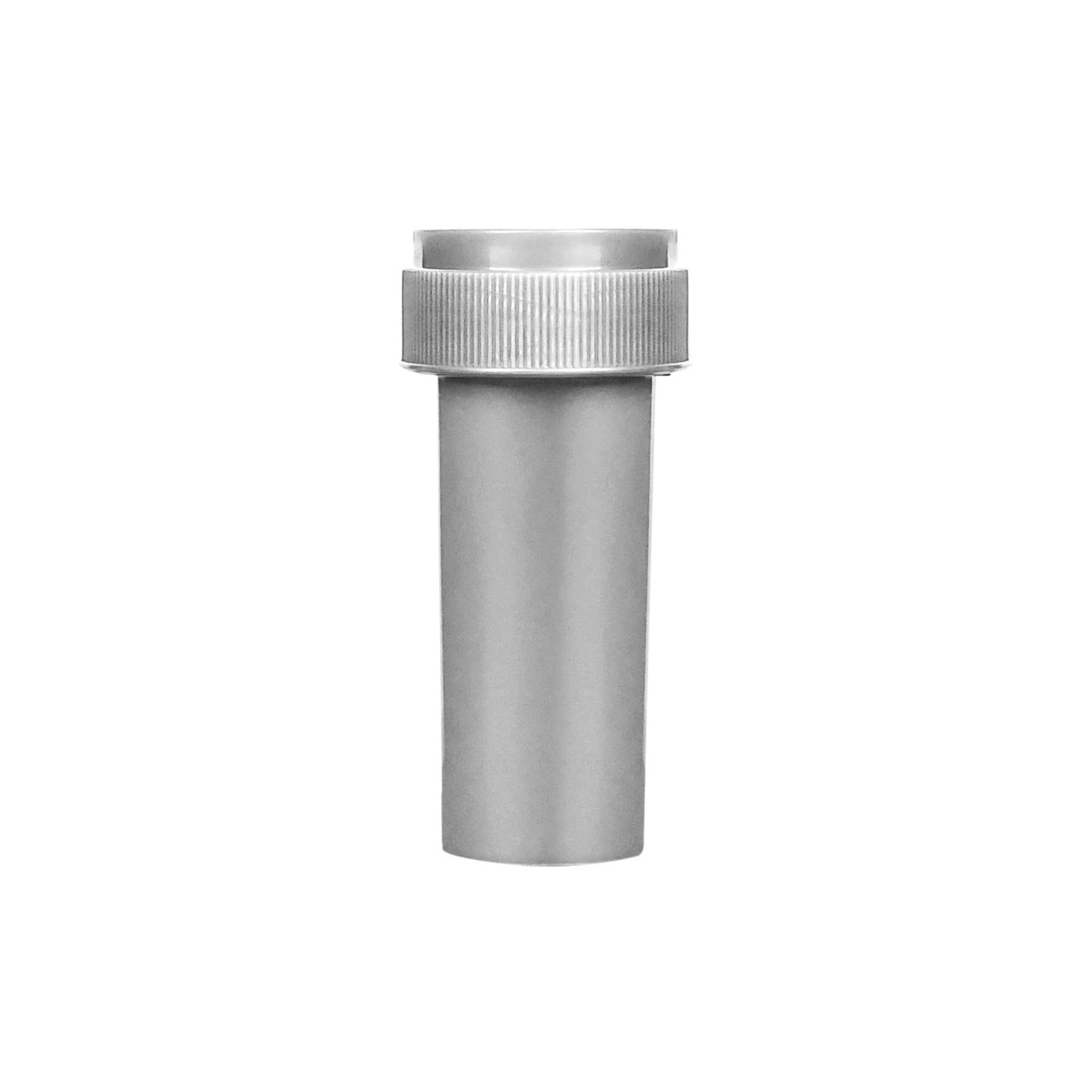 8 Dram Reversible Cap Opaque Silver - 410 Count