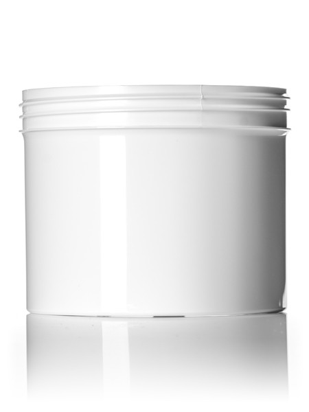 White Plastic Jars