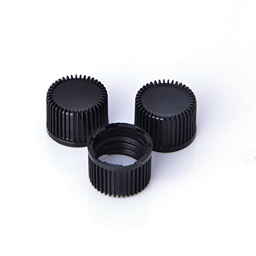 100 pack 1 ml 1/4 Dram Mini Blue Glass Sample Bottles with Glass ...