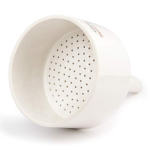 StonyLab Porcelain Buchner Funnel 120mm, Porcelain Buchner Filter ...