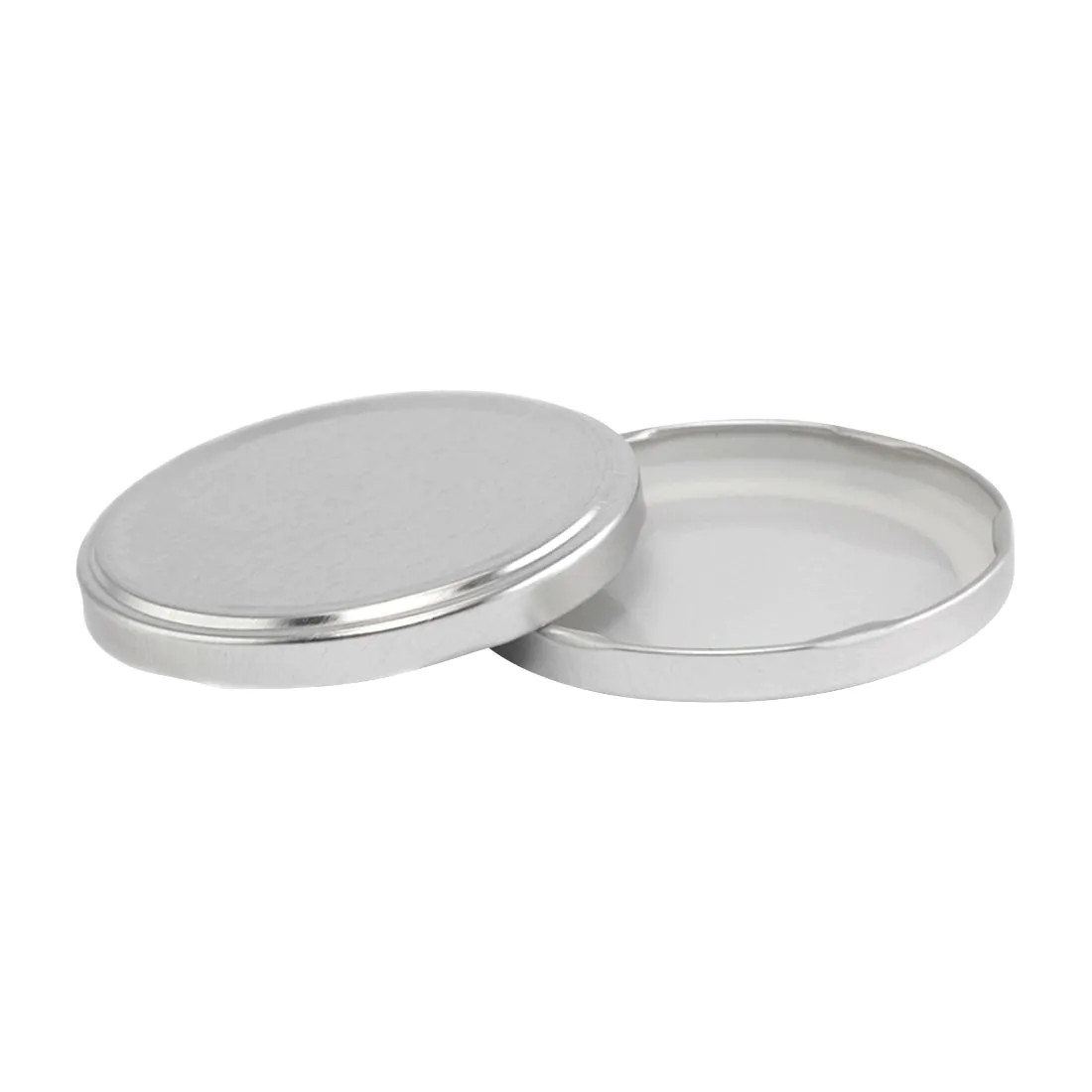 70-2030 Silver Metal Plastisol Lug Lid- Bag of 200