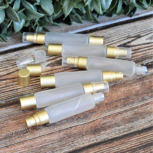 Holistic Oils Essential Oil Roller Sprayer Duo Bottles, Double Ended ...