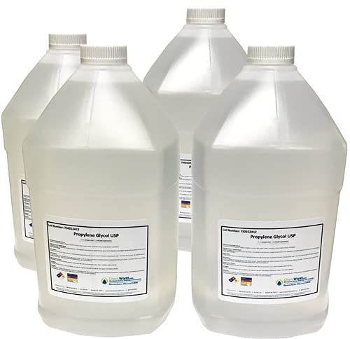 Chemworld Glycerin USP & Propylene Glycol USP - 1 Gallon of Each