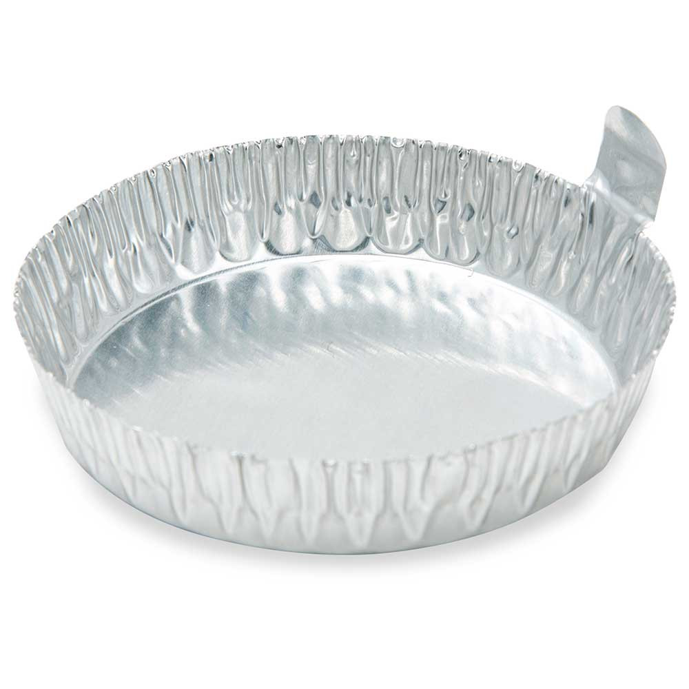 Aluminum Dish, 76mm, 2.0g (80mL), Crimped Side with Tab, 100/Pack, 10 ...