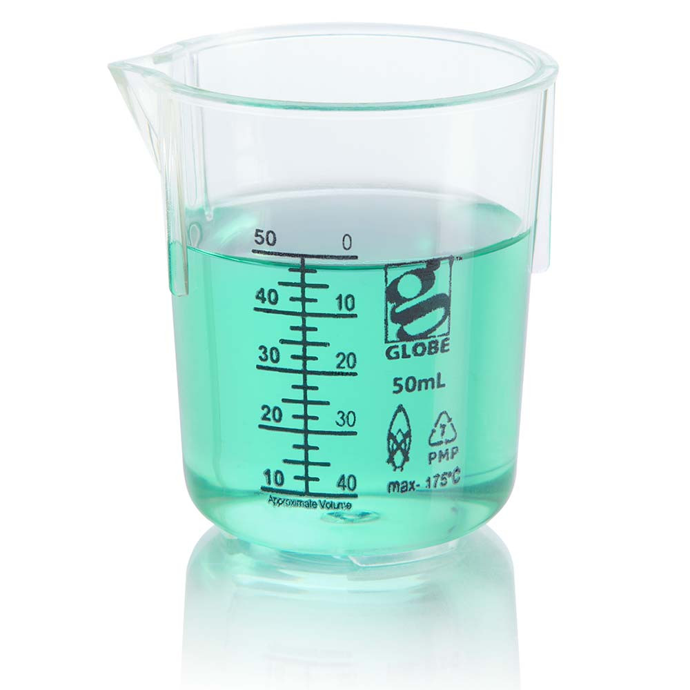 Beaker Mug Borosil 250mL Glass Laboratory Griffin Beaker With Spout ...