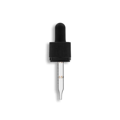 18-415 Tamper Evident/Child Resistant Dropper Assembly- Graduated 55mm ...