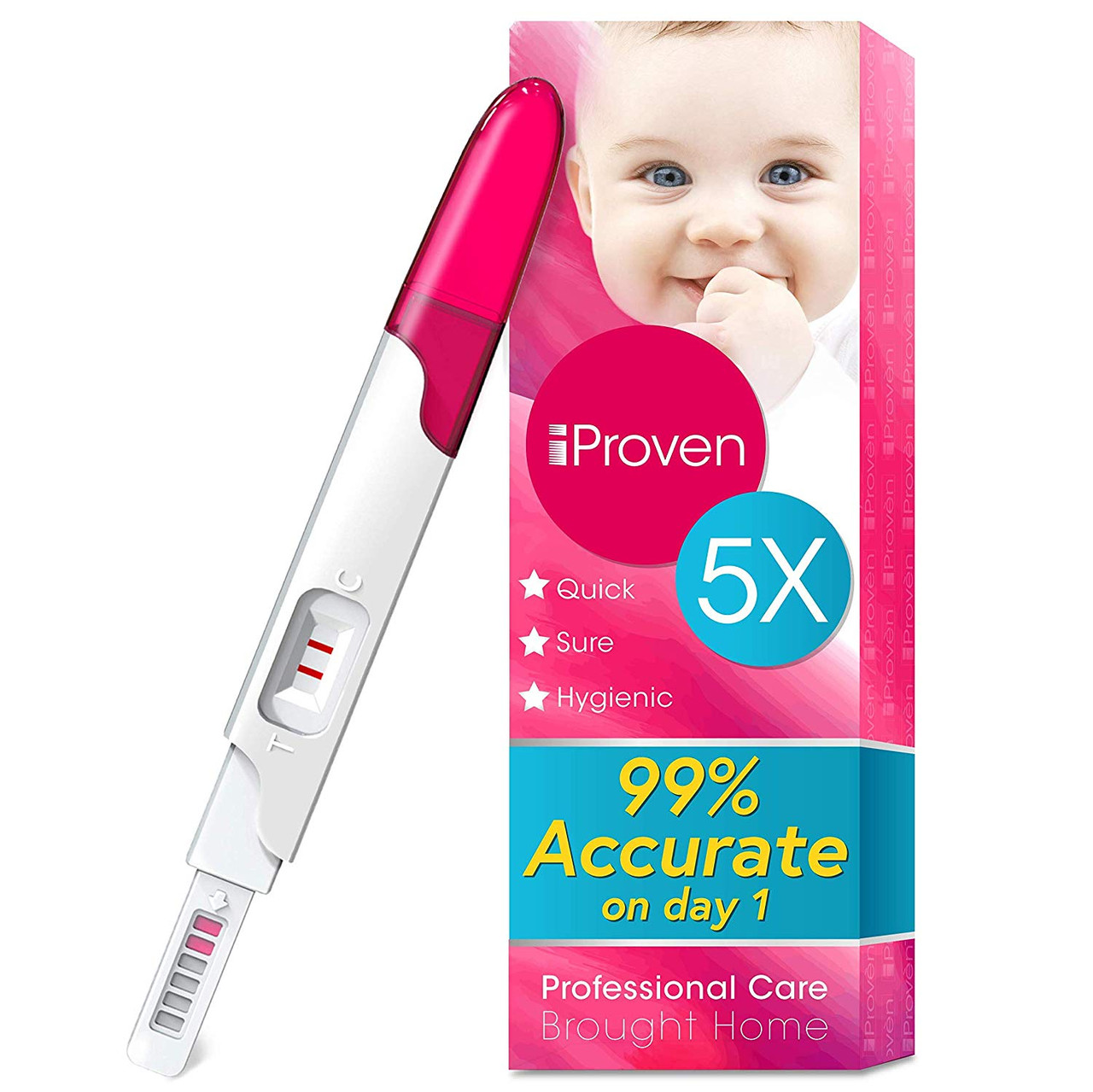 Pregnancy Test Early Detection 5 Pregnancy Tests One Step HCG Urine pregnancy-test-early-detection-5-pregnancy-tests-one-step-hcg-urine