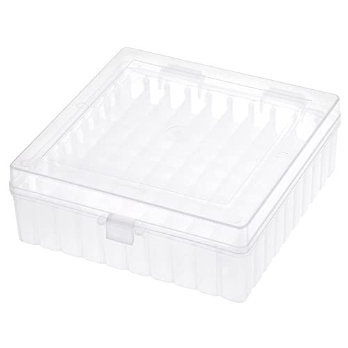 uxcell Centrifuge Tube Freezer Storage Box 100 Places Waterproof ...