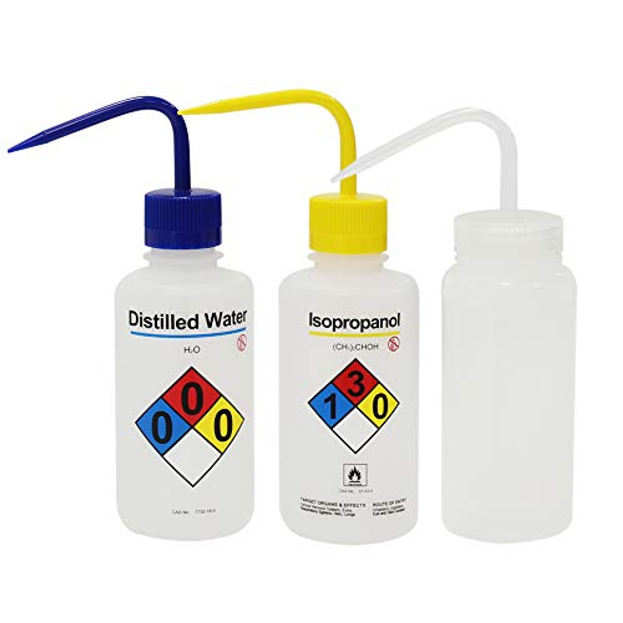 Vol.500ml LDPE Material 1 of Each for Self-Venting Safety Wash Bottles ...