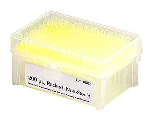 MICROLIT Micro Pipette Tips - Racked (Box), Non-Sterile, Universal Fit ...