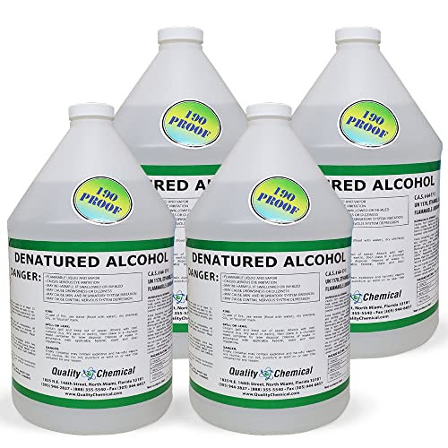 Denatured Ethyl Alcohol 190 Proof / Laboratory Grade / Not for use on ...
