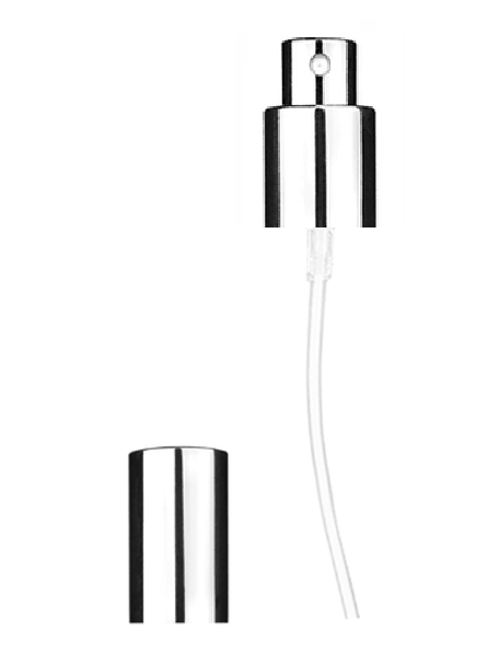 18-415 Shiny Silver Metal Sprayers for perfume bottles