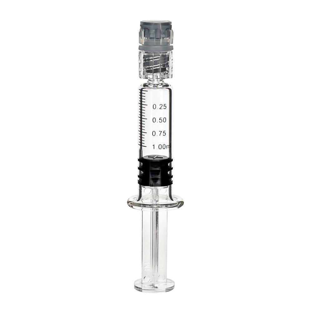 Glass Applicator Luer Lock Syringes w/ Measurements 1ML - 100 Count