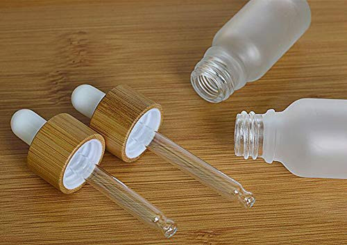 Glass Dropper Bottles,50 Packs Essential Oil Dropper Bottle Clear Glass ...