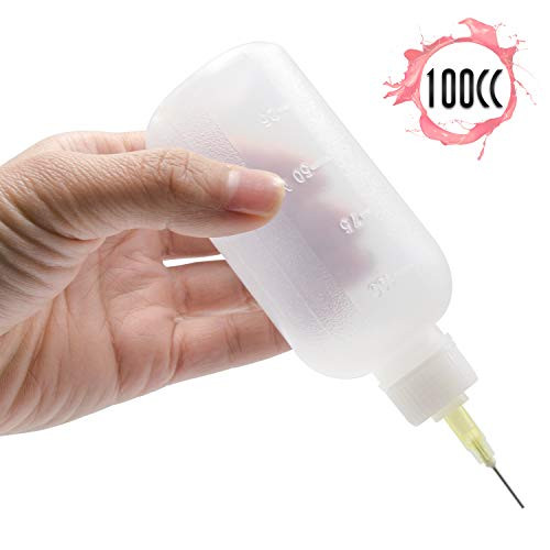 Needle Tip Bottle with 16G 18G 20G Elbow Blunt Needle and Cap Liquid ...