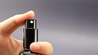 18-415 Shiny Black Metal Sprayers for perfume bottles