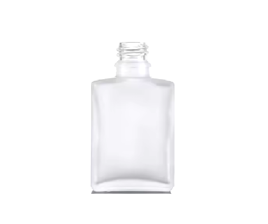 GLASS BOTTLES - Square Glass Bottles - Temper Evident Neck Square ...