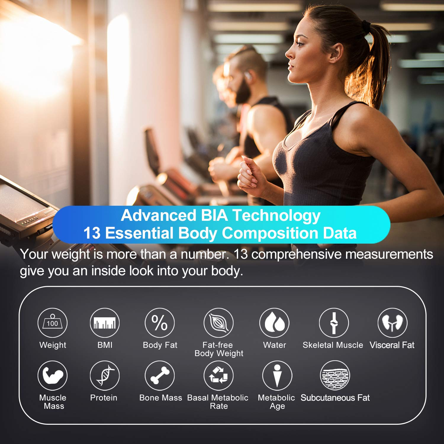 Omron Body Composition Monitor with Scale - 7 Fitness Indicators & 90 ...