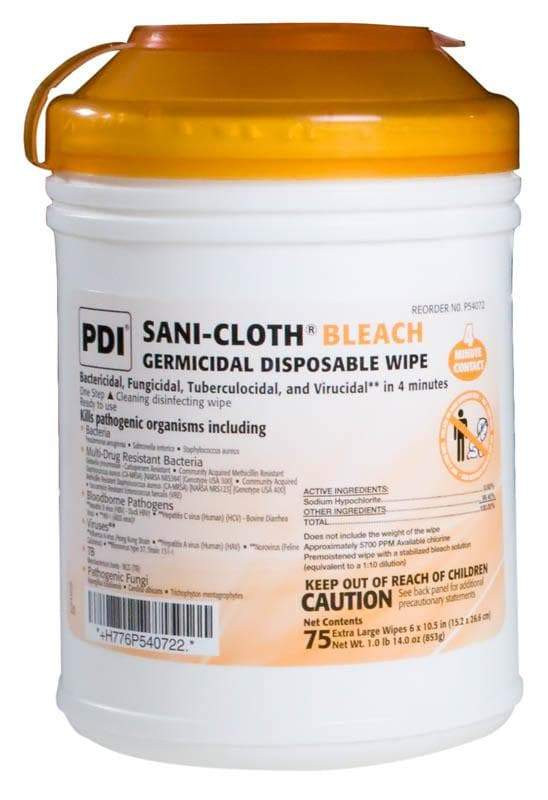 PDI D43600 Sani - Hands Alcohol Wipes - 1000 Wipes, 5" x 8", Individual ...
