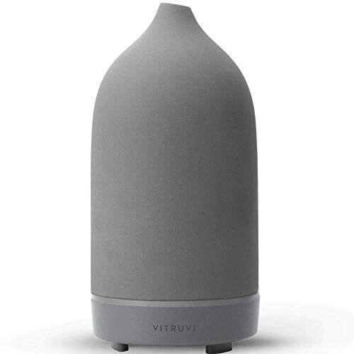 VIVITEST Ceramic Diffuse,Stone Essential Oil Diffuser, Ultrasonic ...
