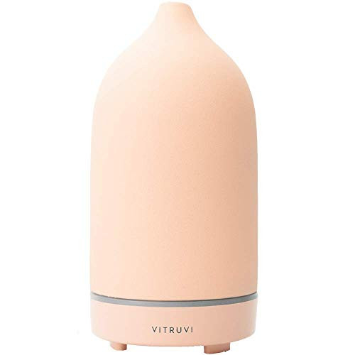 VIVITEST Ceramic Diffuse,Stone Essential Oil Diffuser, Ultrasonic ...