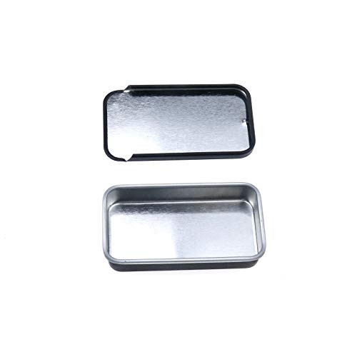 24-Pack Slide Top Rectangular Metal Tin Containers for Candies Jewelry ...