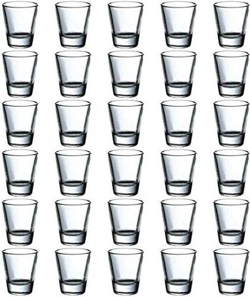 Shot Glass Set With Heavy Base 2 Oz Shot Glasses Clear Shot Glasses