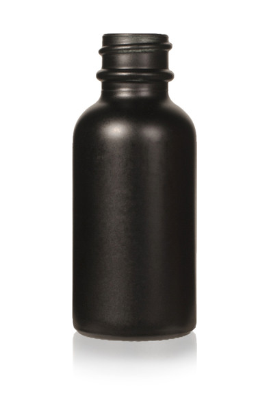 Black Glass Bottles