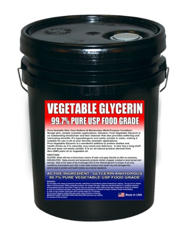Vegetable Glycerin Usp 997 Pure 5 Gallon Pail