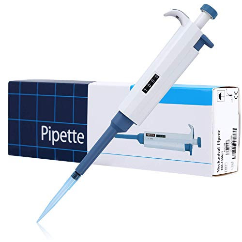 Microlit Lab Micropipette - Single-Channel Adjustable Volume Micro ...