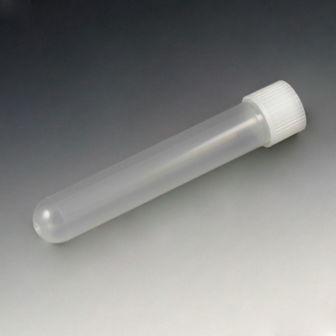 Test Tube with Attached Screw Cap, 16 x 100mm (12mL), PP, 250/Pack, 4 ...